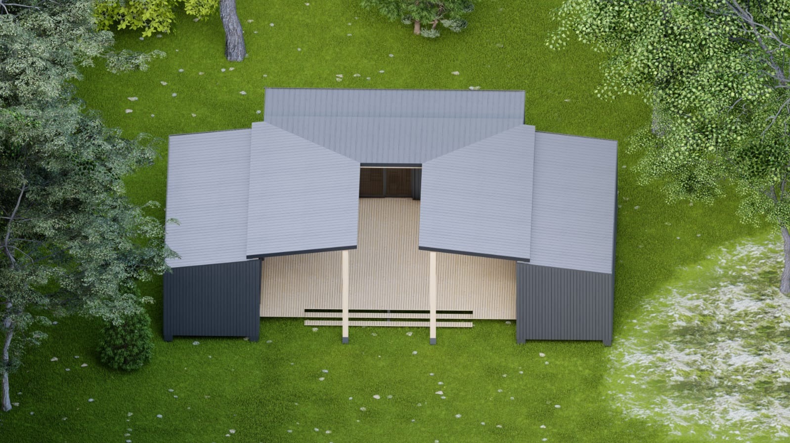 9m x 3.3m Flat Pack Modular Home | The Noosa | Modular Sales